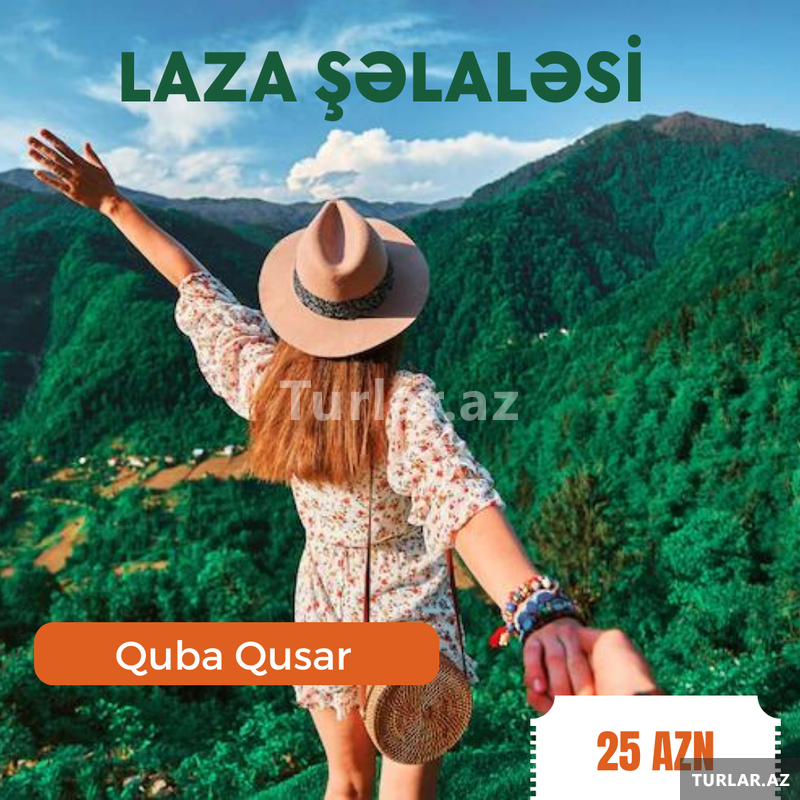 Quba Qusar Laza şəlalə turu